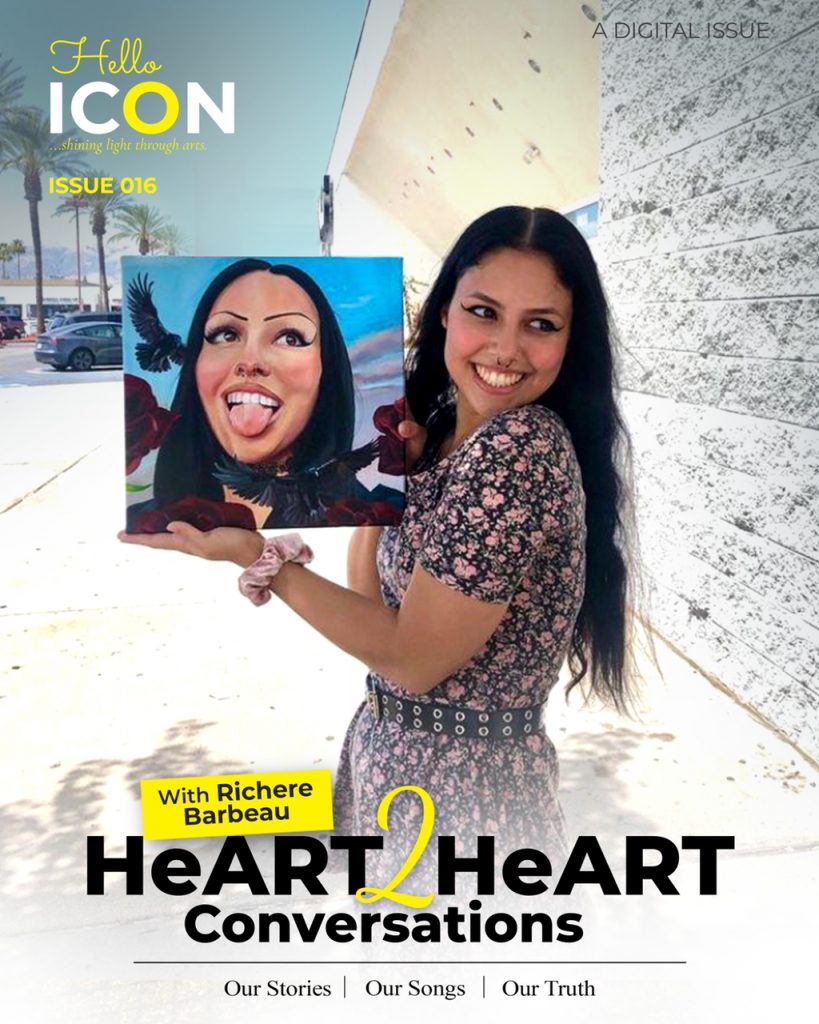 Say Hello To The ICON, Richere Barbeau - Hello ICON Magazine